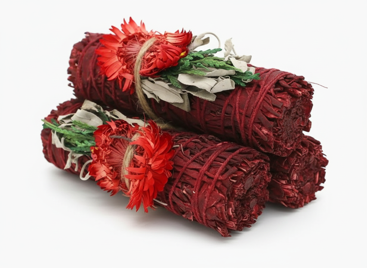 Smudge stick- Dragon's Blood Sage- Purification & Protection – The ...